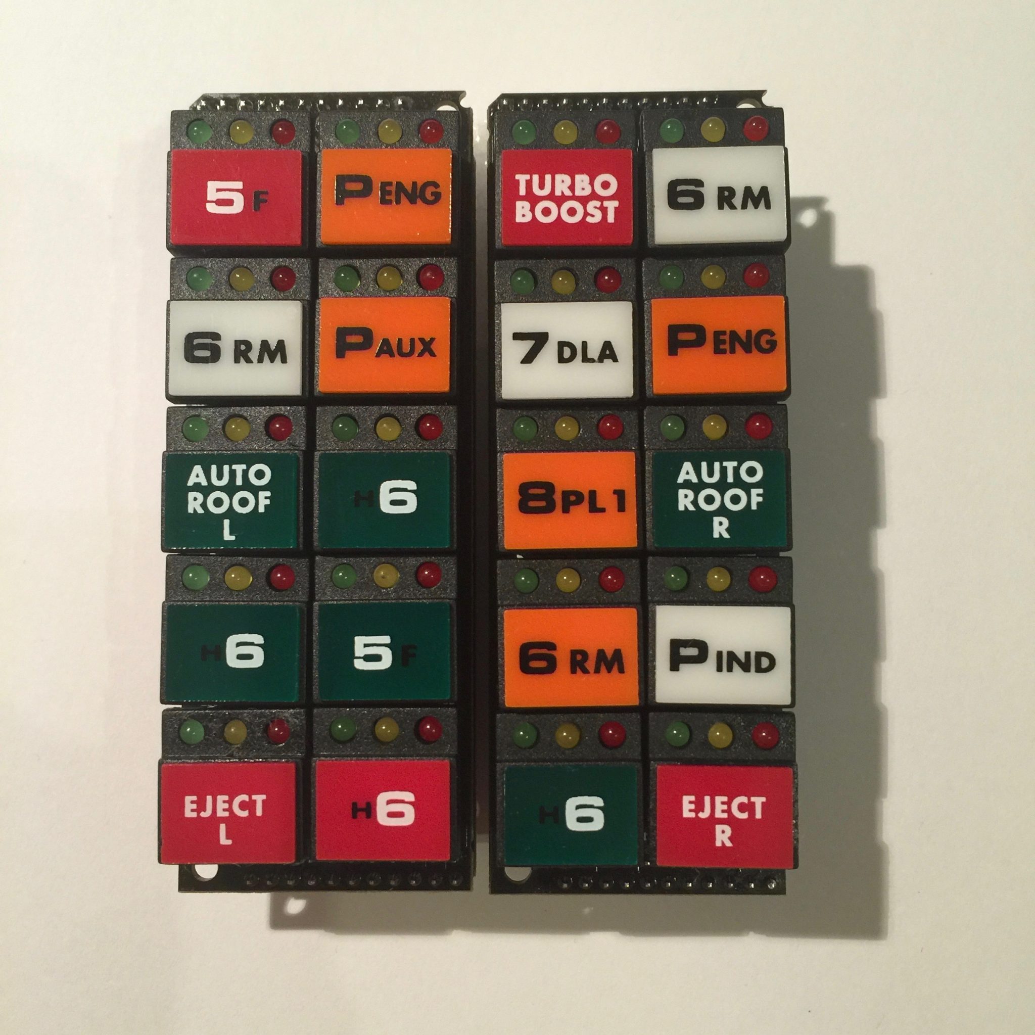 Switchpod 3 LED, Relay Boards, Extra Buttons – ZA Elettronica